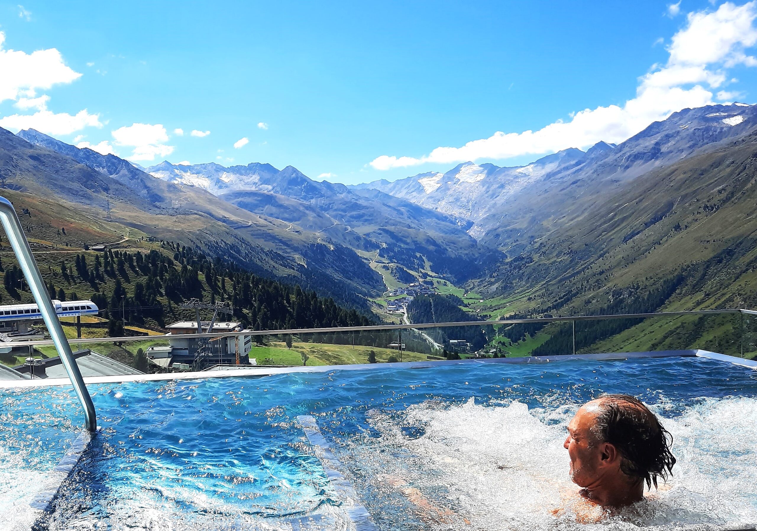 Hotel Riml in Hochgurgl: Gletscherblick, Wellness auf 2.200 Metern
